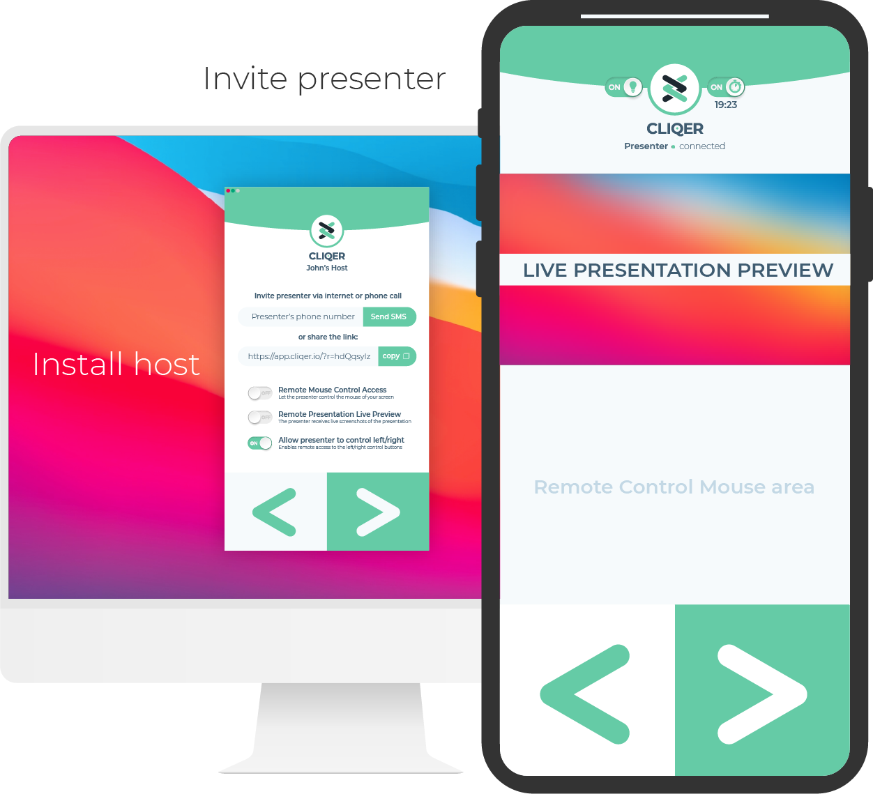 Cliqer Use Cases - The Advanced Internet Presentation Clicker
